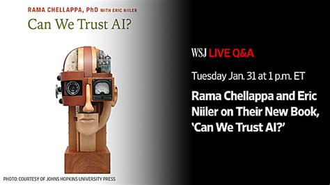 Live Question And Answer Event Rama Chellappa And Eric Niiler On Their