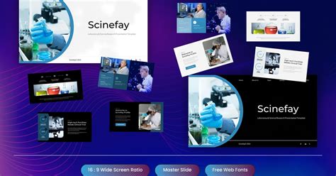 Шаблон Keynote для лабораторных и научных исследований Шаблоны презентаций Включая