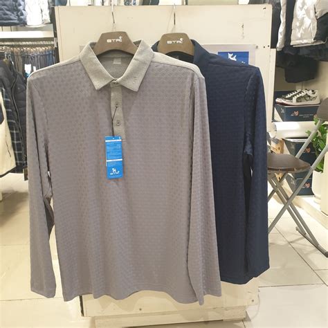 Btr골프 뉴코아울산 톤앤톤배색포인트 간절기 남성카라티셔츠 Btt4140m 이랜드몰