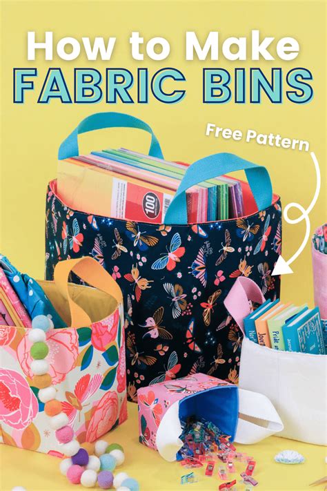 Fabric Bin Free Pattern At Vivian Bernhardt Blog