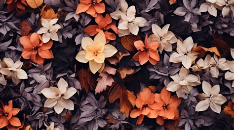 가을의 마지막 꽃과 낙엽 식물의 유기적 배경 숲의 질감 잎 질감 녹색 자연 배경 일러스트 및 사진 무료 다운로드 Pngtree