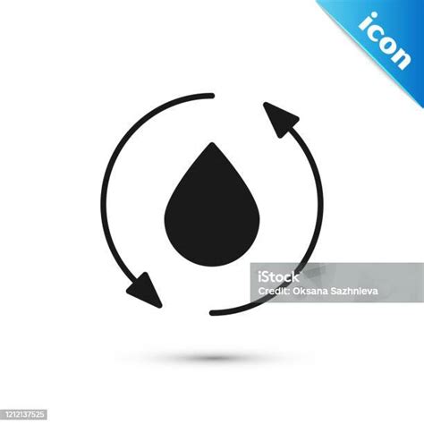흰색 배경에 격리 된 회색 오일 드롭 아이콘입니다 벡터 일러스트레이션 0명에 대한 스톡 벡터 아트 및 기타 이미지 0명 가솔린 개념 Istock