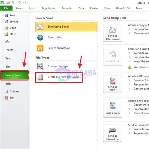 2 Cara Convert Excel Ke PDF Tanpa Aplikasi Untuk Pemula