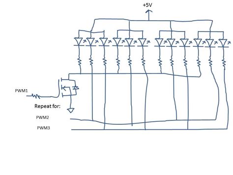 Common Cathode Rgb Leds And Multiplexing Arduino Forum