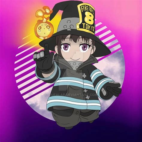 Fire Force Maki By Giufalab On Deviantart