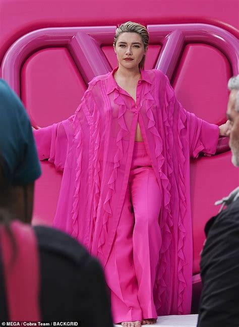 Florence Pugh Lights Up Rome And A Crafty Cigarette In Stunning