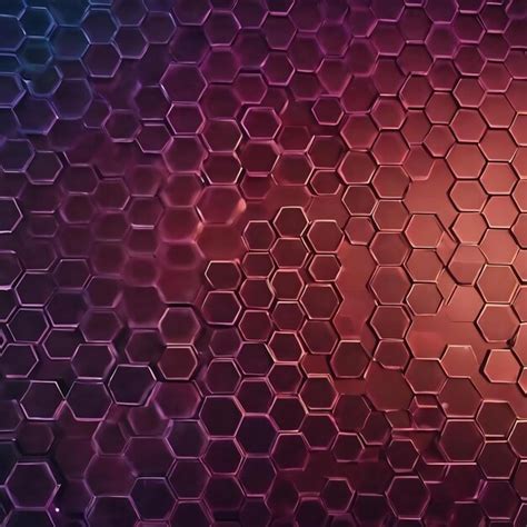 Premium Ai Image Background Of Hexagons And Circles Based On Hexagonal Grid