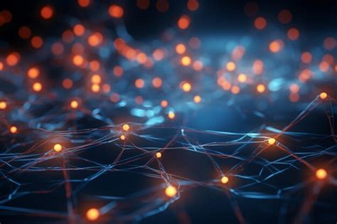 premium photo neural network visualization with glowing nodes re 00140 03