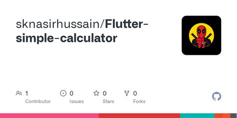 GitHub Sknasirhussain Flutter Simple Calculator