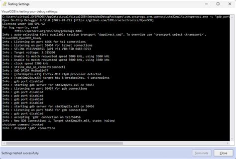 debugging the openamp example on the stm32mp2 device visualgdb tutorials