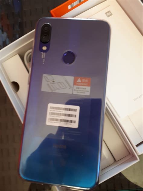 Global Version Xiaomi Redmi Note 7 6 3 Inch 4GB 64GB Blue
