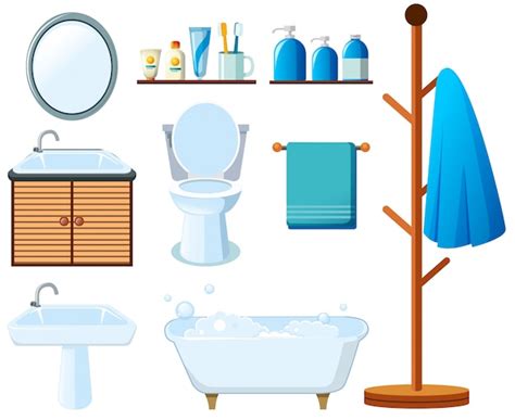 Vectores E Ilustraciones De Accesorios Bano Para Descargar Gratis Freepik