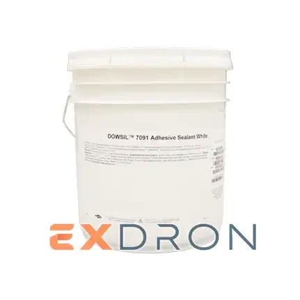 Dow Corning Dowsil 7091 Silicone Adhesive Sealant White 25.5 Kg Pail