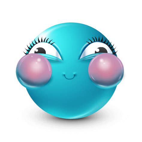 Drool Blue Emoji