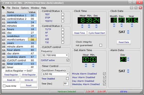 PCF8563 I2C Tools