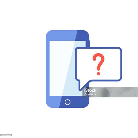 물음표 도움말 방법 정보 쿼리 기호와 스마트 폰 또는 전화 수신 메시지 아이콘 0명에 대한 스톡 벡터 아트 및 기타 이미지 0명 그래픽 사용자 인터페이스 기포
