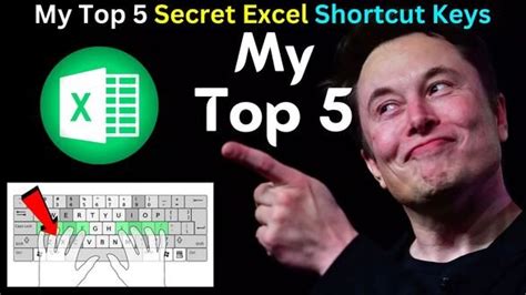Top 5 Excel Secret And Hidden Shortcut Keys To Work Faster