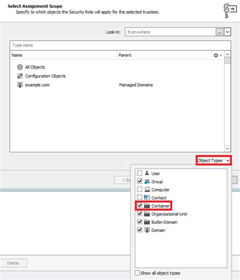 assigning scope as default computer ou adaxes qanda