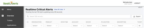 how msps use cybersecurity alerts to detect saas breaches saas alerts