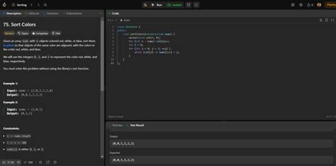 How To Sort Colors With Leetcode Sushant Tripathi Posted On The Topic