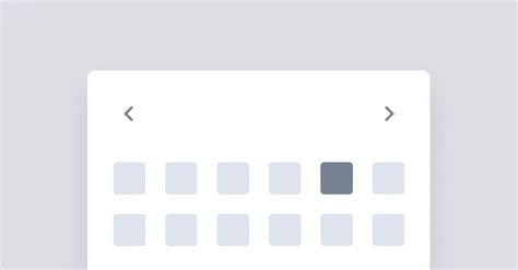 Tailwind Calendar Component Daisyui