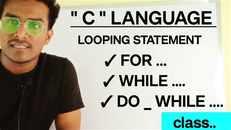 Looping Statement For While Do While Statement Youtube