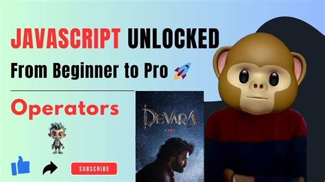 2 Operators In Telugu By Javascript Drama Club Youtube