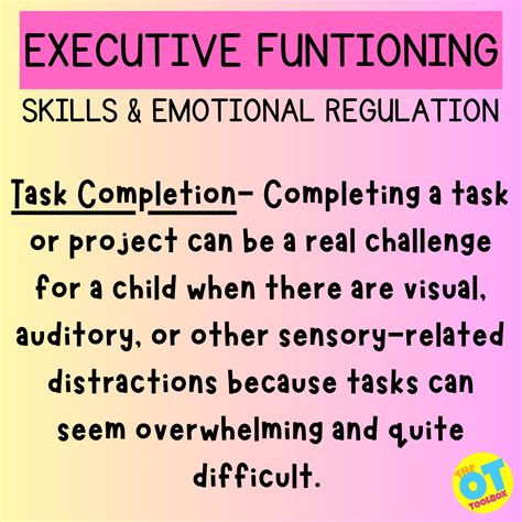Executive Functioning Executive Functioning Toolbox