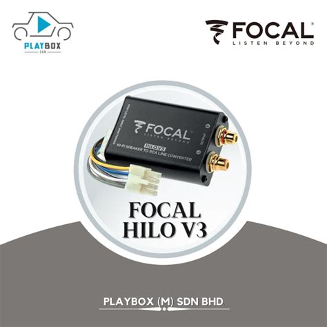 focal hilo v3 lazada buy sell online amplifiers with cheap price