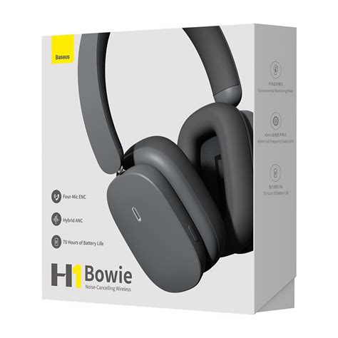 Słuchawki Bezprzewodowe Baseus Bowie H1 Bluetooth 5 2 Anc… Proline