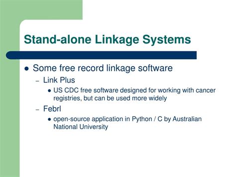 Ppt Record Linkage In Stata Powerpoint Presentation Free Download