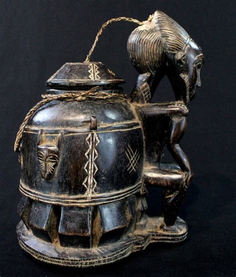 Mouse Oracle Baule Figure Wood Metal Natural Fibers Catawiki