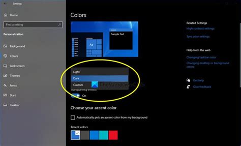 Jak Włączyć Lub Włączyć Tryb Ciemny Lub Motyw W Systemie Windows 10