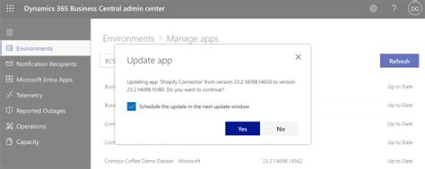 Business Central 2023 Wave 2 Automatic Updating Of Appsource Apps For Minor Updates Erp And Bi
