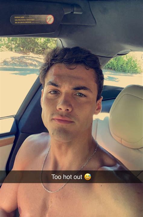 Grayson Dolan Via His Snap July 2020 Graysondolan Graysondolansnapchat Grayson Dolan