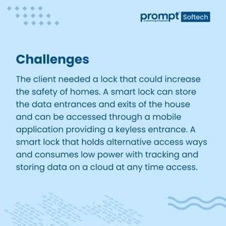 Case Study An IoT Enabled Smart Lock For Advanced Home Security PDF