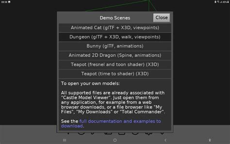 Castle Model Viewer Reimagined For Mobile Available For Android Now Castle Game Engine