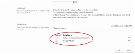 schedule data refresh for ssas connected excel workbooks with