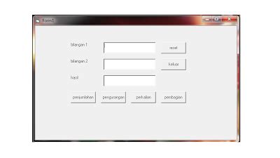 Cara Membuat Kalkulator MR DESIGN