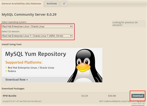 linux安装mysql8 0 29详细教程 linux mysql 8 0 29 csdn博客