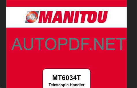 Mt 6034t Operator Service Manual Autopdf