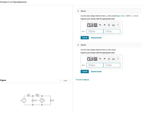 solved problem 4 12 pspice multisim part a use the