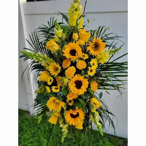 Sunflower Standing Spray