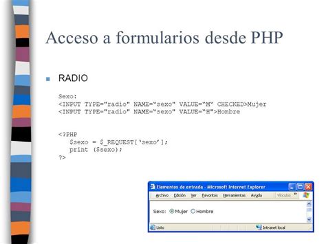 Desarrollo De Sitios Web Con Php Y Mysql Formularios José Mariano González Romano Ppt Descargar