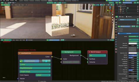 rendering render result different from material view blender stack