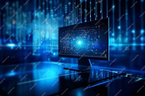 Interface Graphique Montrant La Future Technologie Informatique De Lanalyse Des Bénéfices