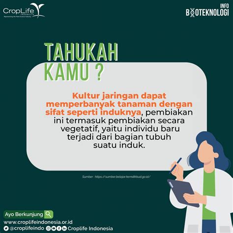 Tahapan Kultur Jaringan CropLife Indonesia