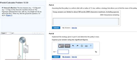 solved predict calculate problem 10 59 part a ip atwood s