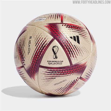 Gold Adidas Al Hilm 2022 World Cup Semi Final And Final Ball Released
