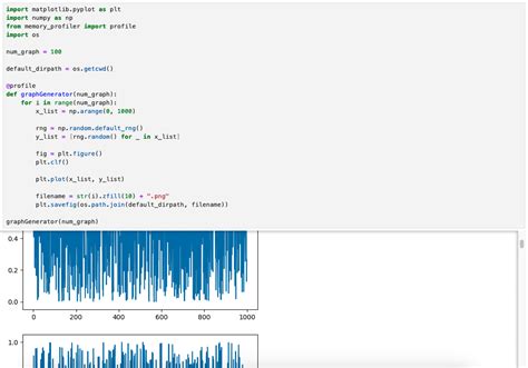 【matplotlib】matplotlibで大量の画像を作成する場合のメモリリークをしにくい方法 Python 3pysci
